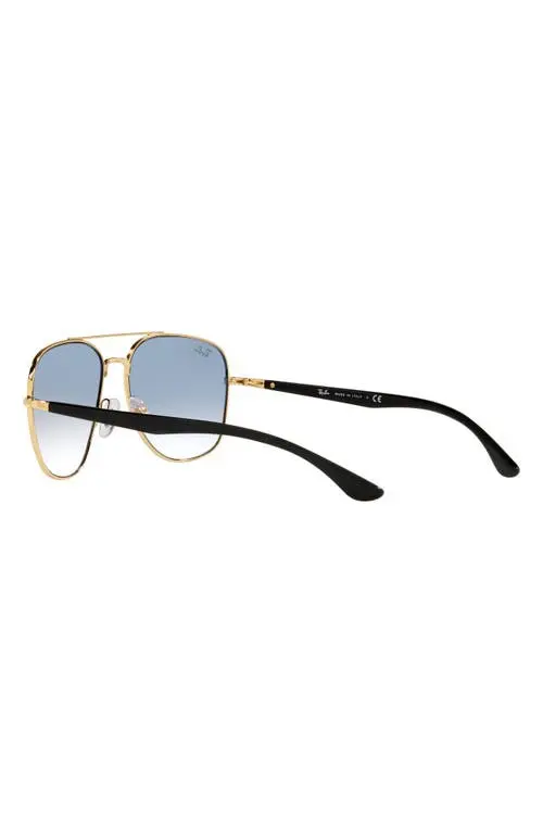 Ray-ban 59mm Gradient Square Sunglasses