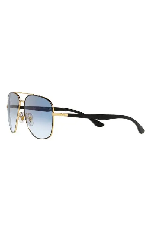 Ray-ban 59mm Gradient Square Sunglasses