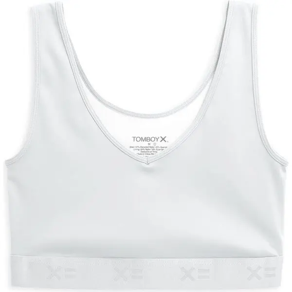 TOMBOYX V-neck Compression Top - White