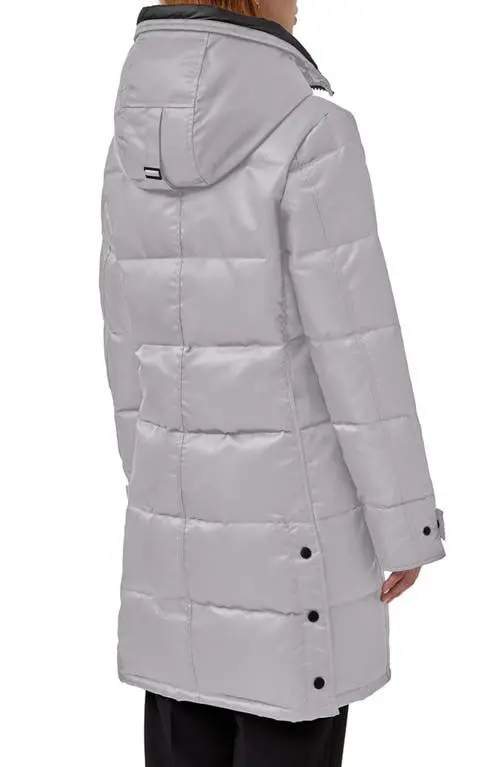 Canada Goose Shelburne Recycled Nylon Down Parka - Willow Grey-gris Saule