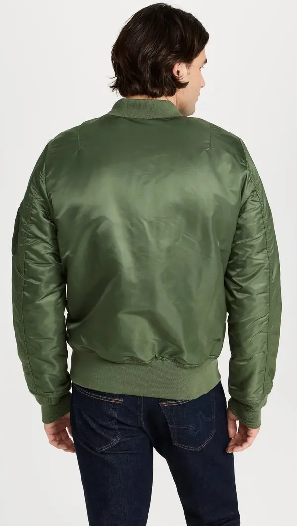 Alpha Industries Ma-1 Mod Bomber Flight Jacket - Sage