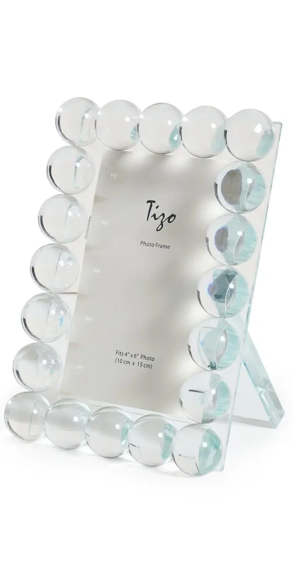 TIZO DESIGN Single Bubble Frame 4x6 - Clear