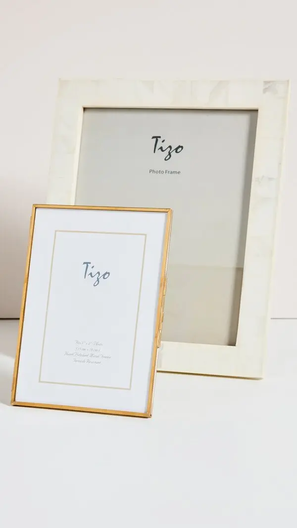 TIZO DESIGN Slim Brass Frame 5x7