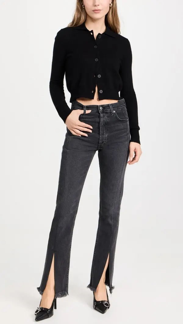 EB DENIM Split Hem Og Replica Jeans