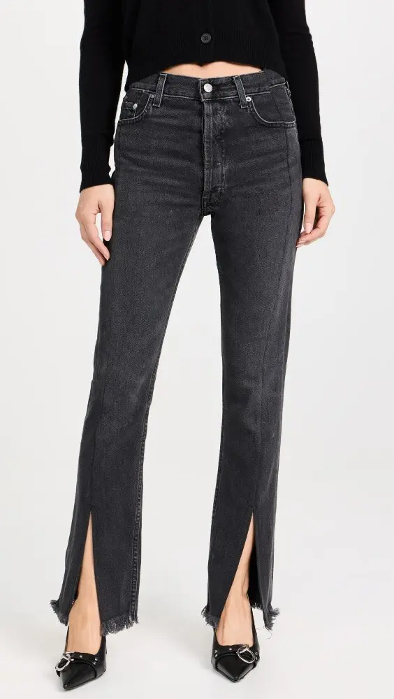 EB DENIM Split Hem Og Replica Jeans