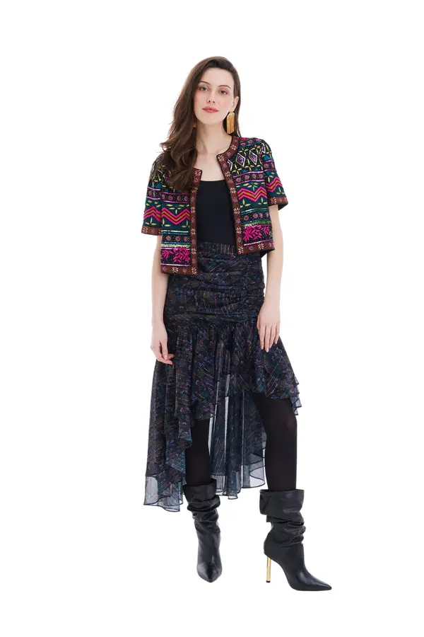 ALLISON NEW YORK Ori Beaded Jacket