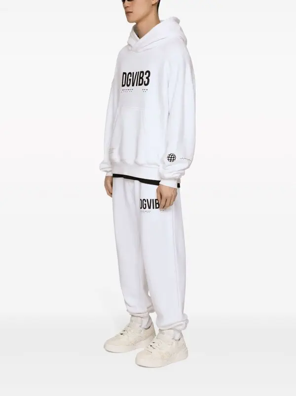 Dolce & Gabbana Logo-print Cotton Track Pants