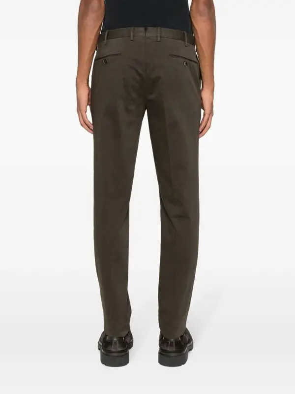 PT TORINO Straight Leg Trousers - Brown