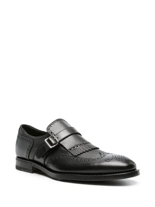 HENDERSON BARACCO Fringe-detail Monk Shoes