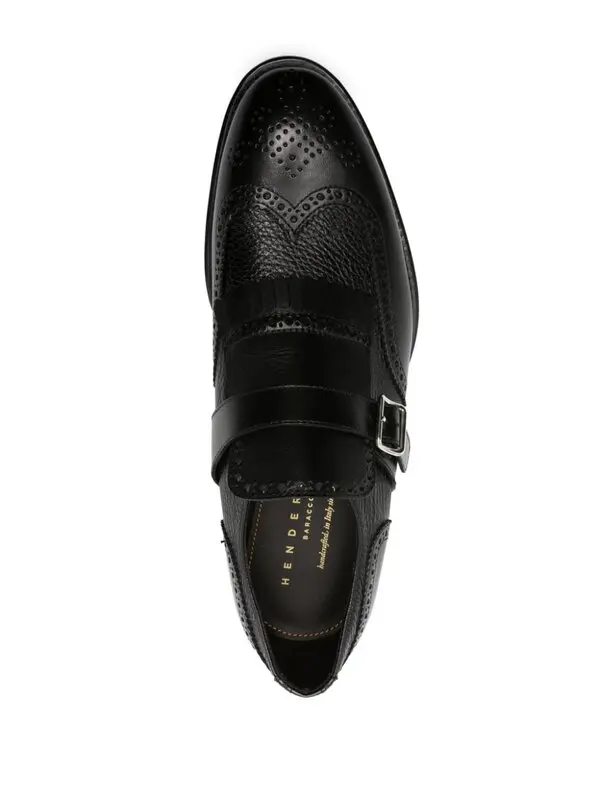 HENDERSON BARACCO Fringe-detail Monk Shoes