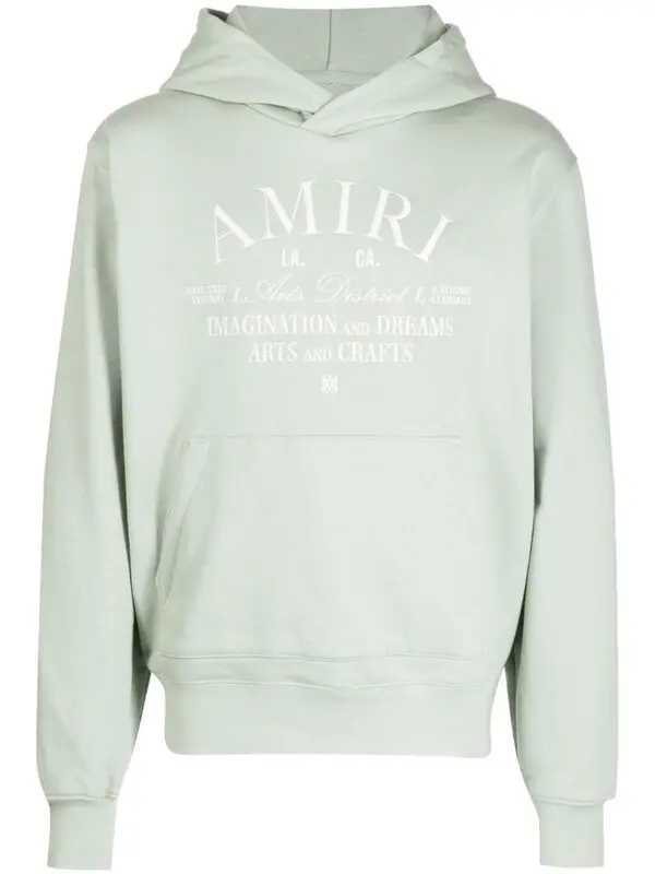 Amiri Logo-print Cotton Hoodie