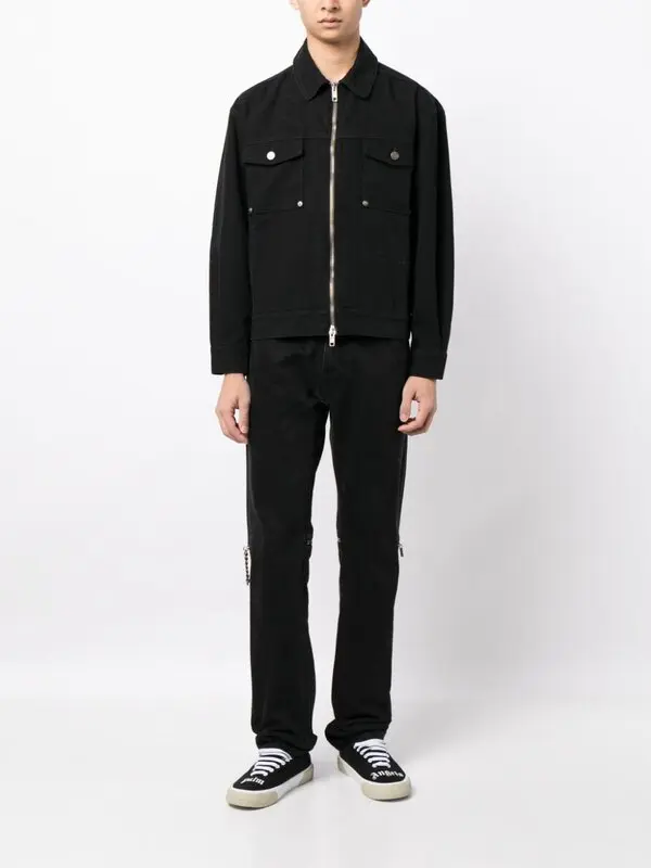RASSVET Logo-embroidered Denim Jacket