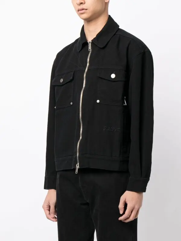 RASSVET Logo-embroidered Denim Jacket