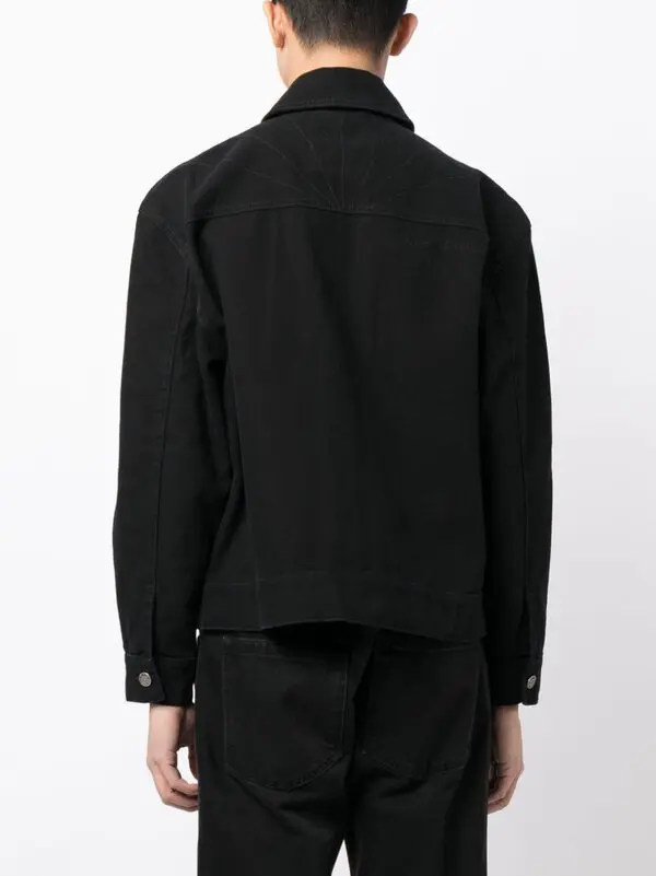 RASSVET Logo-embroidered Denim Jacket