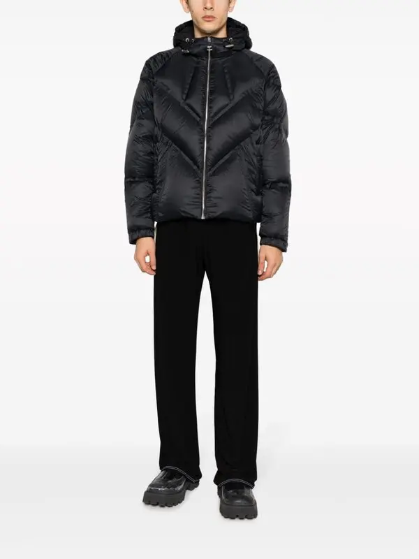 Khrisjoy Hooded Padded Jacket - Black