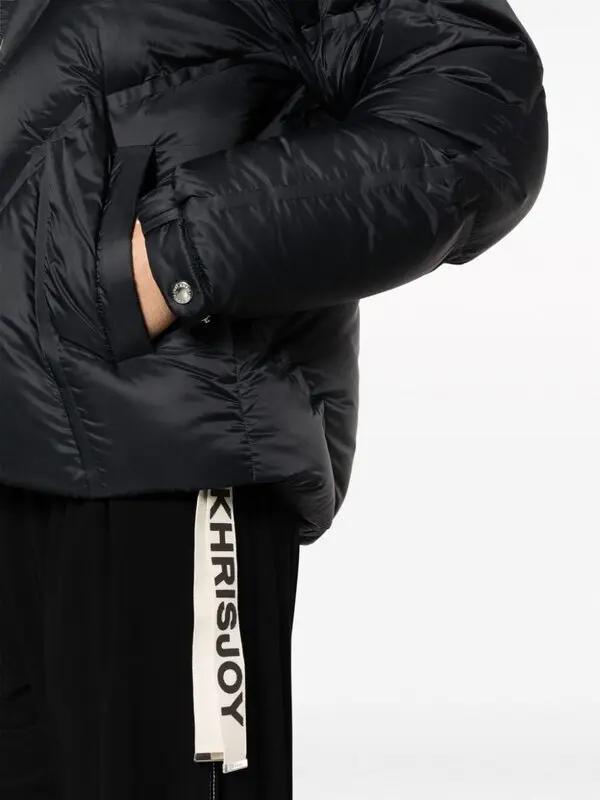 Khrisjoy Hooded Padded Jacket - Black