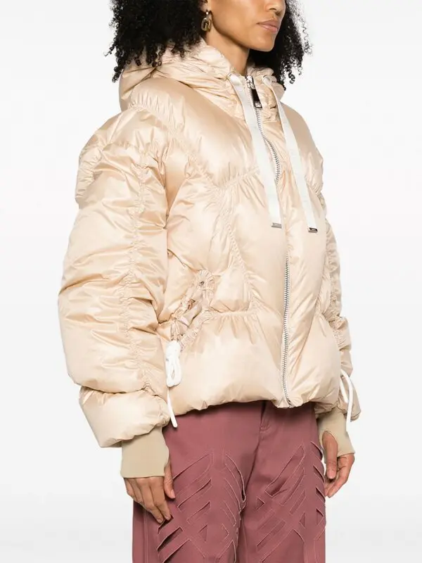Khrisjoy Zip-up Hooded Puffer Jacket