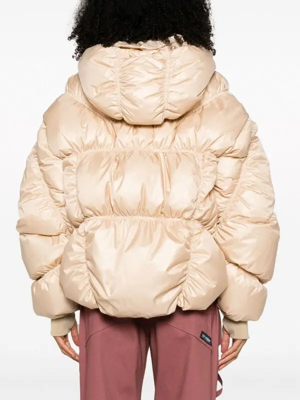 Khrisjoy Zip-up Hooded Puffer Jacket