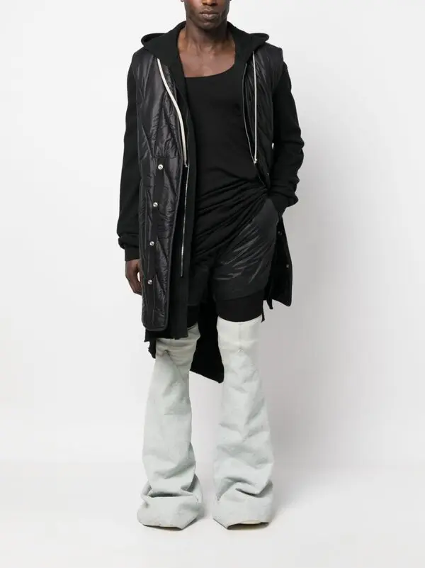 Rick Owens Quilted Mid-length Gilet