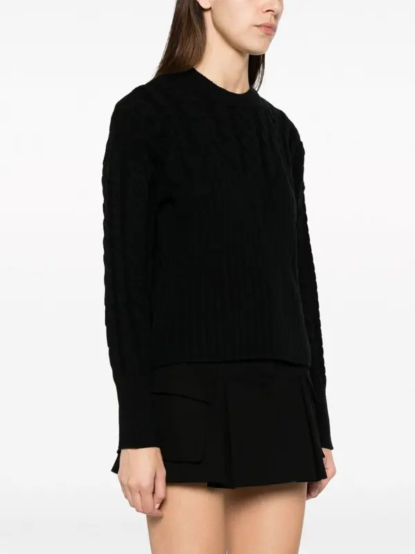 Pinko Armadillo Ribbed-knit Jumper