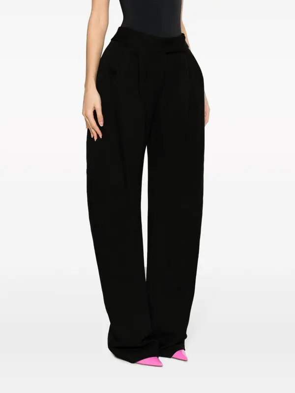 Attico Tailored Wide-leg Trousers