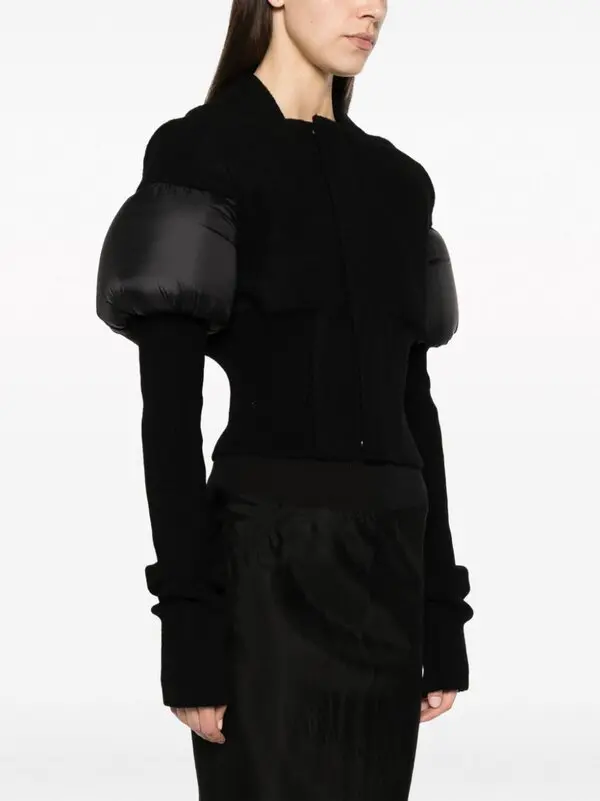 Rick Owens Cropped Panelled Jacket