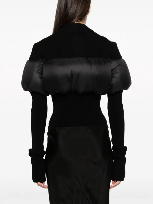 Rick Owens Cropped Panelled Jacket