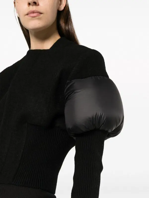 Rick Owens Cropped Panelled Jacket