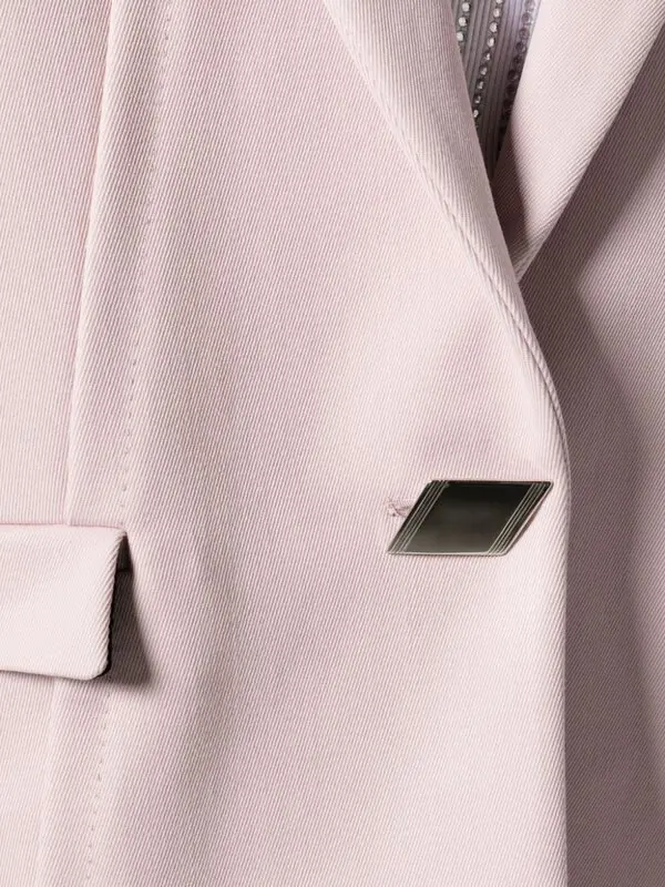 Attico Single-breasted Blazer - Pink