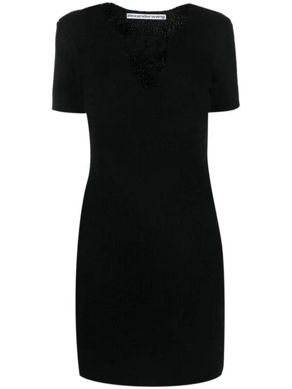 Alexander Wang Rope-detail Knitted Minidress