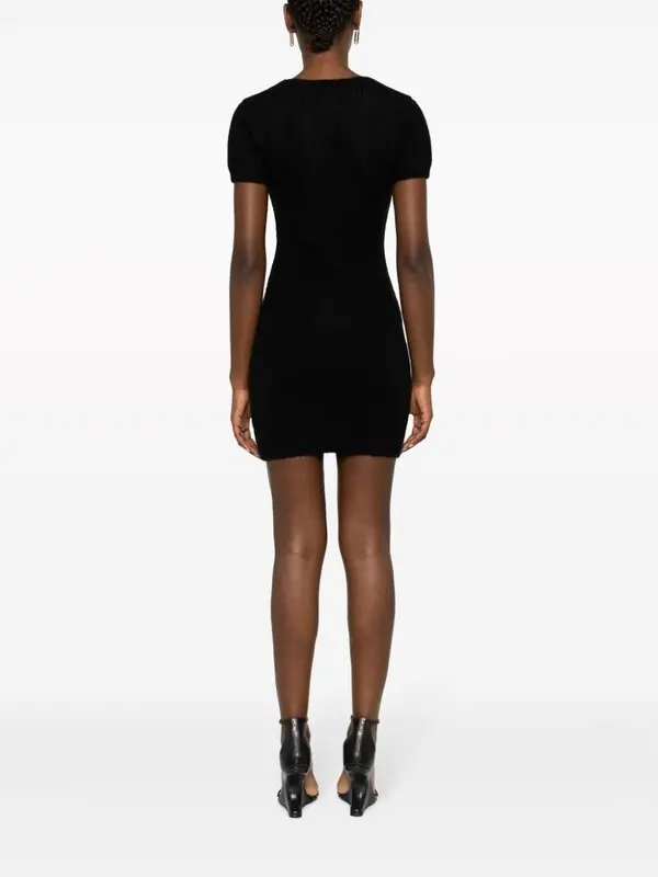Alexander Wang Rope-detail Knitted Minidress