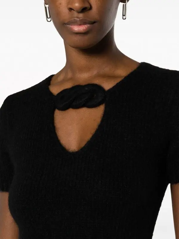 Alexander Wang Rope-detail Knitted Minidress