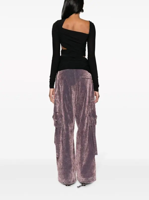 Attico Cut-out Draped Top
