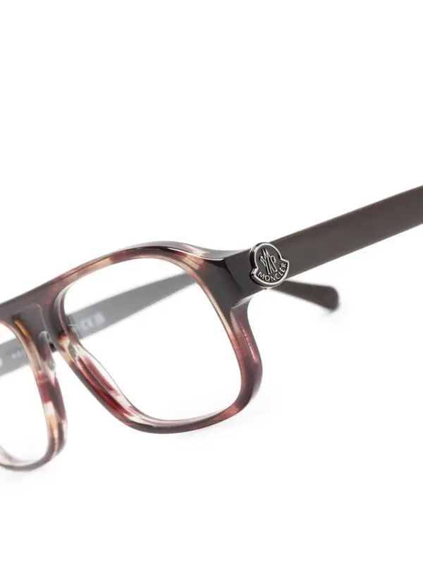 Moncler Ml5198 Rectangular Eyeglasses - Brown