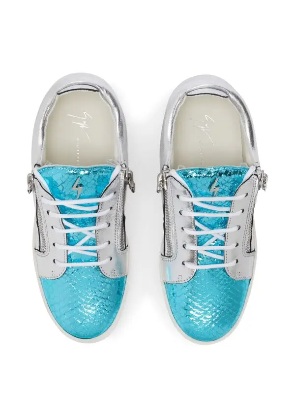 GIUSEPPE ZANOTTI Nicki Sneakers - Silver