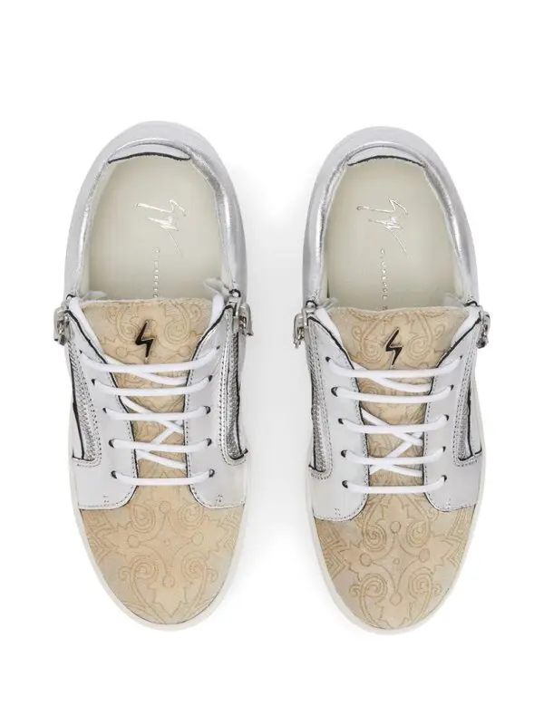 GIUSEPPE ZANOTTI Nicki Sneakers - Silver