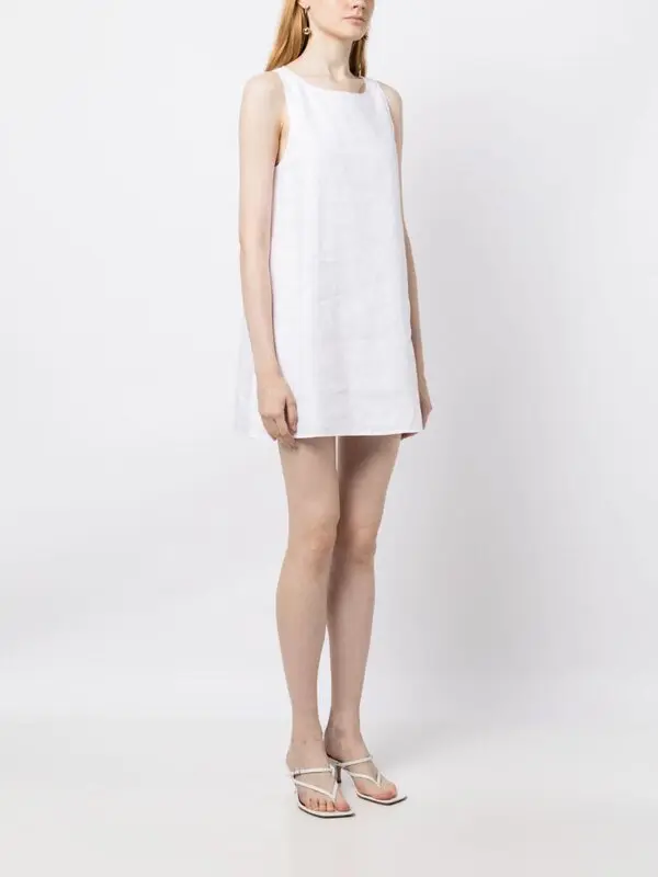 REFORMATION Jessi Linen Mini Dress
