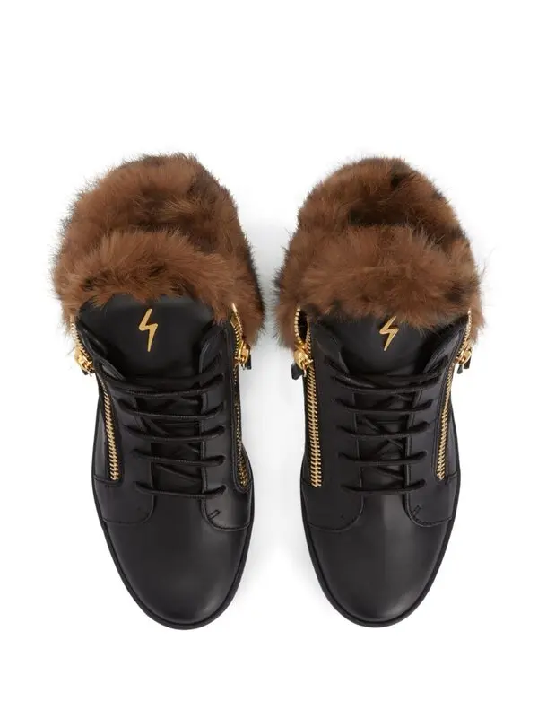 GIUSEPPE ZANOTTI Nicki Leather Sneakers