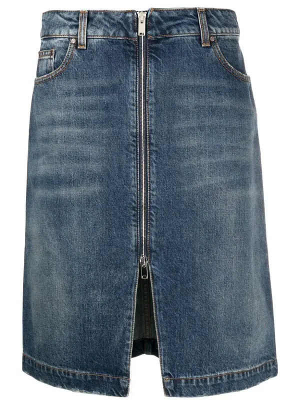 Stella McCartney Denim Midi Skirt