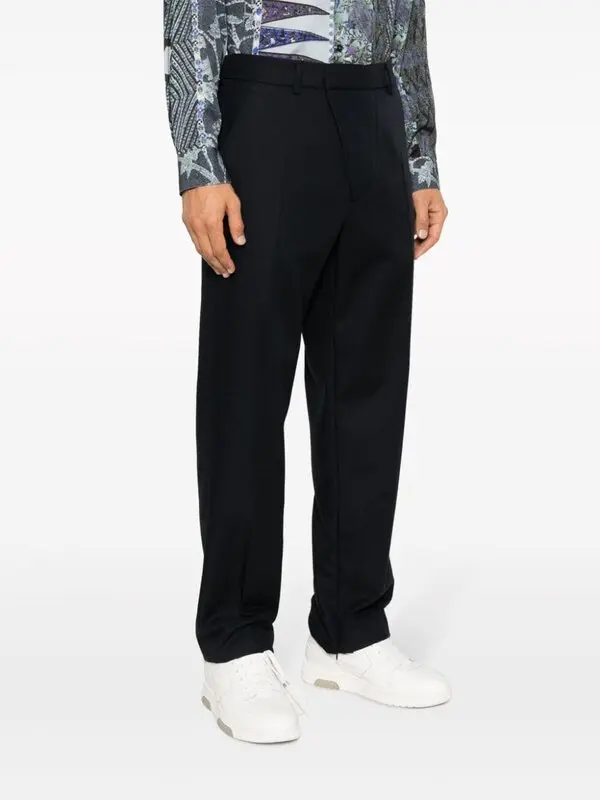 424 Asymmetric Wide-leg Trousers