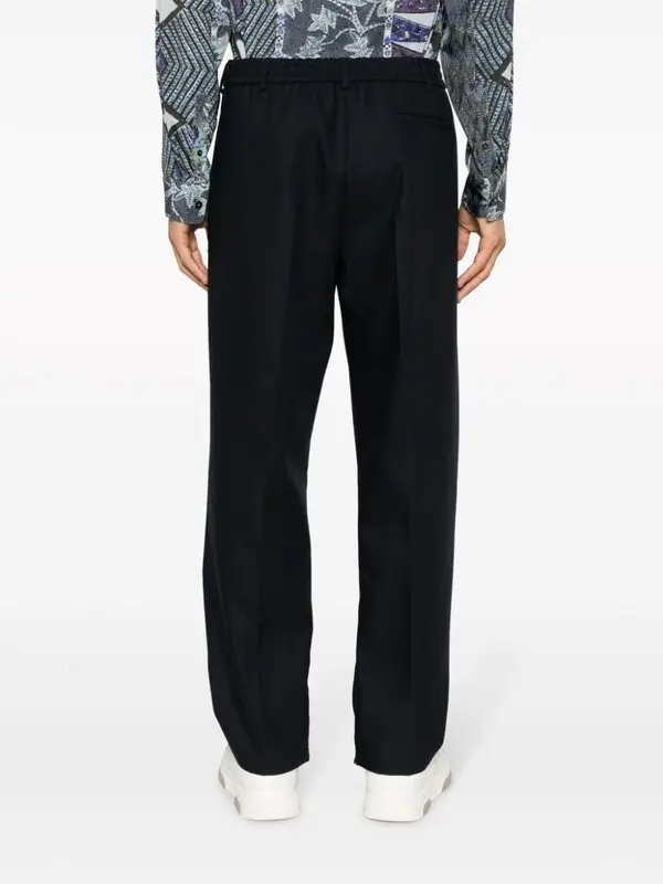 424 Asymmetric Wide-leg Trousers
