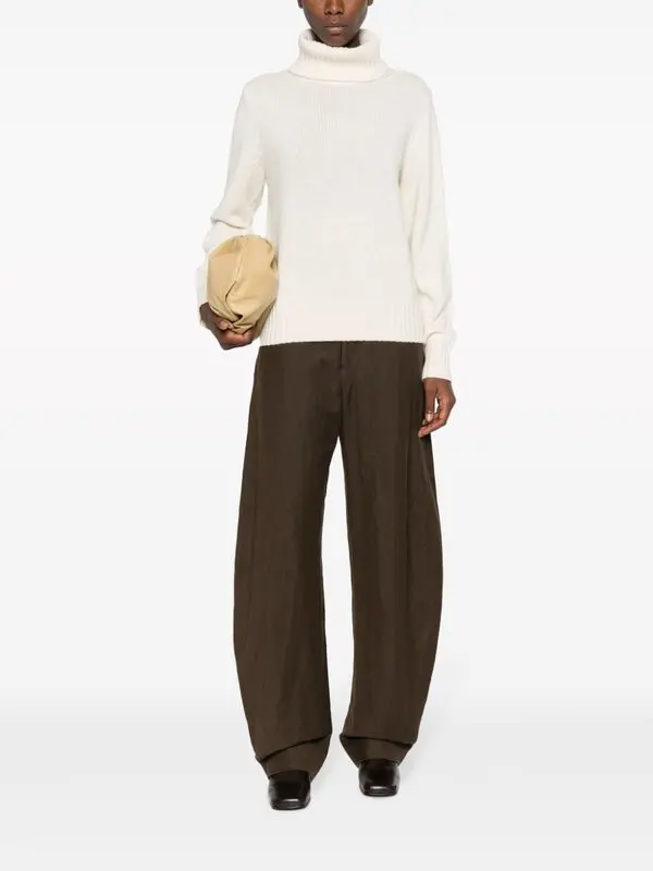 Polo Ralph Lauren Roll-neck Wool Jumper - White