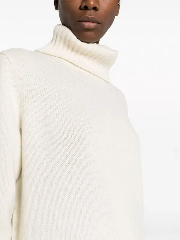 Polo Ralph Lauren Roll-neck Wool Jumper - White