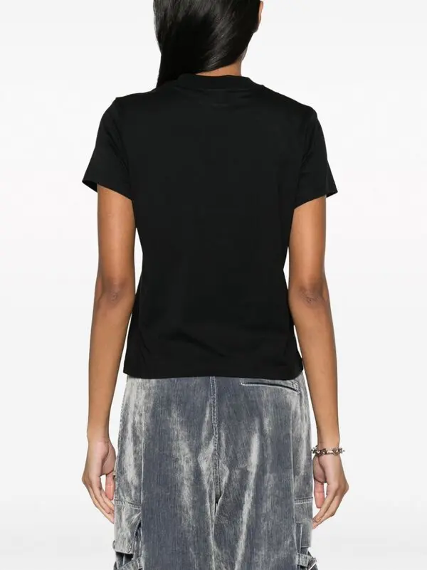 COURREGES Crew-neck Jersey T-shirt