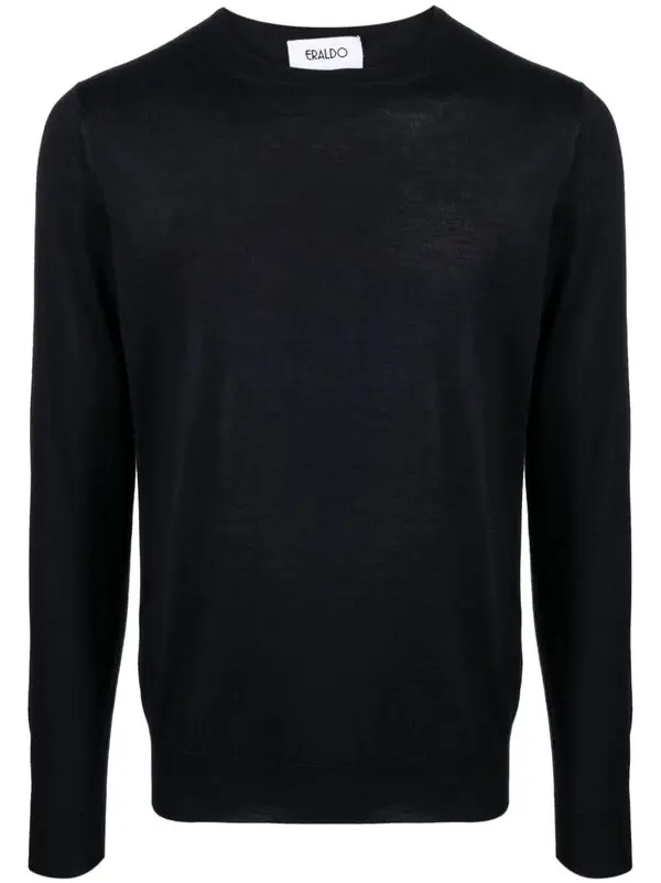 ERALDO Cashmere-silk Blend Jumper - Blue