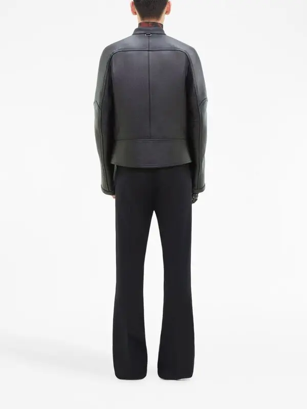 COURREGES Scuba Leather Bomber Jacket