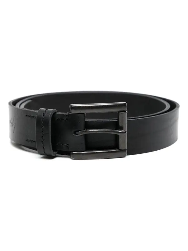 Yohji Yamamoto Debossed Leather Belt