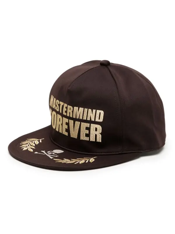 MASTERMIND WORLD Forever Embroidered Cap - Brown