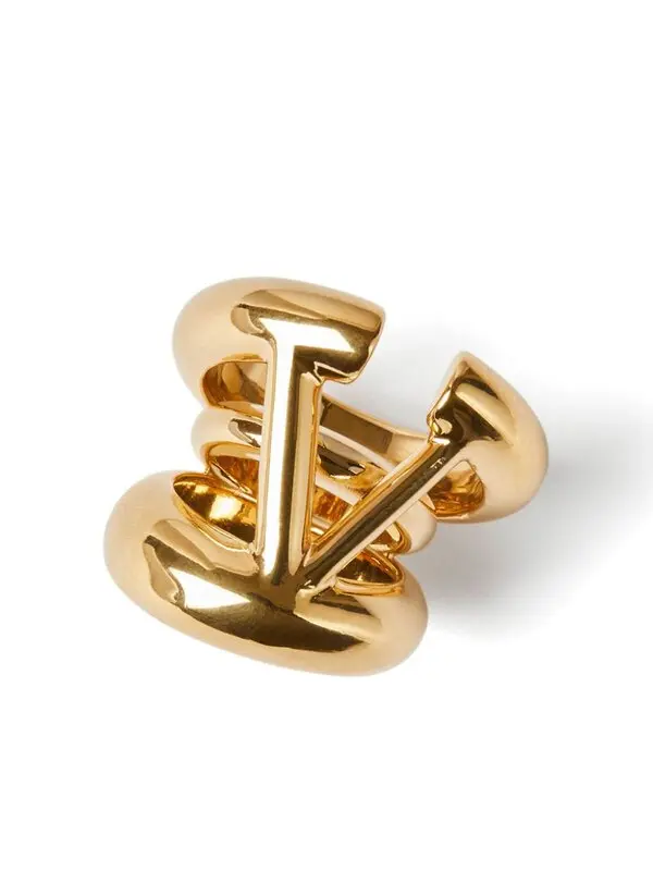 Valentino Garavani Vlogo Signature Ring - Gold