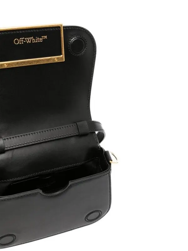 Off-White Binder Clip Shoulder Bag - Black